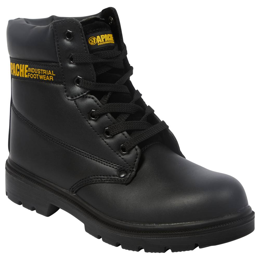 Apache AP300 Black 6 Eye Safety Boot S3 - EPT Workwear
