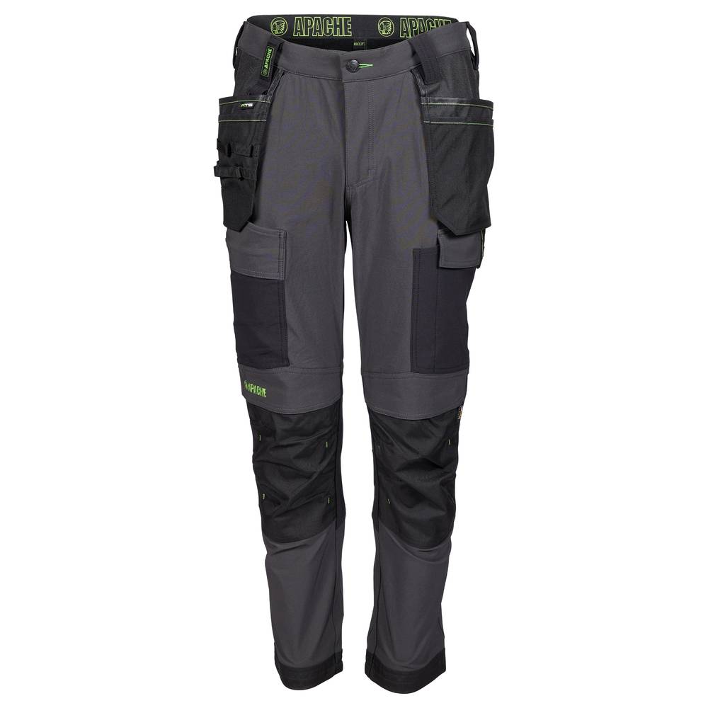 Apache Calgary Grey/Black 4 Way Stretch Trouser - EPT Workwear